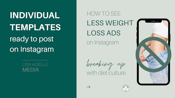 Design professional instagram posts for every industry by Lisahoelle ...