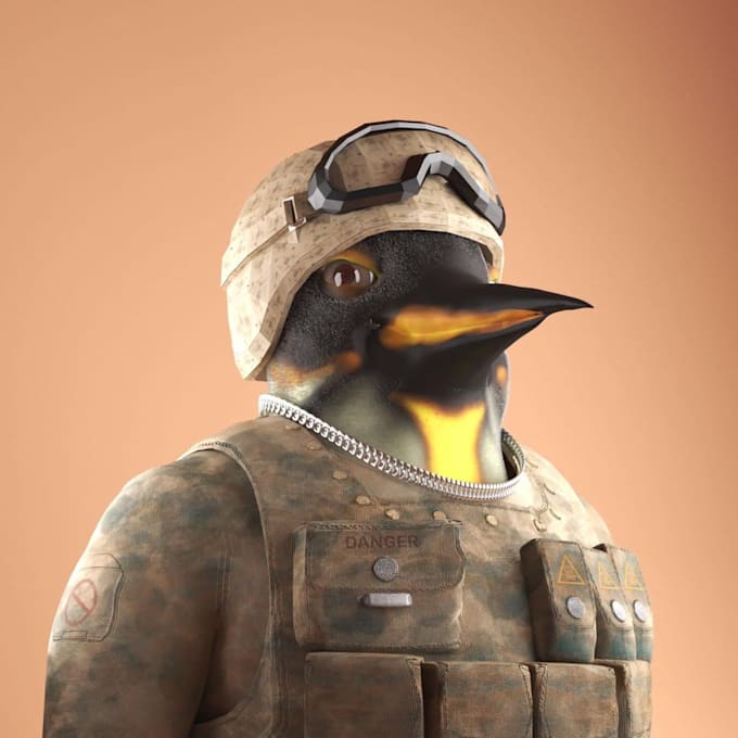 Create your 2d 3d realistic nft, 3d nft art, 3d model and design by Wiz ...