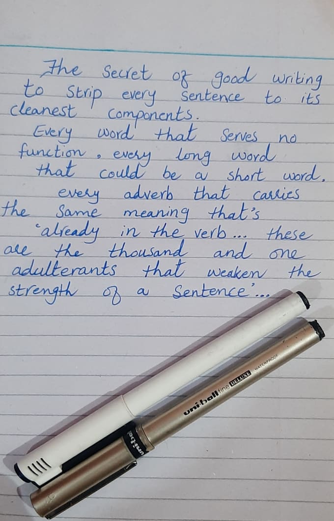 Like to write anything in my beautiful , unique, and readable ...