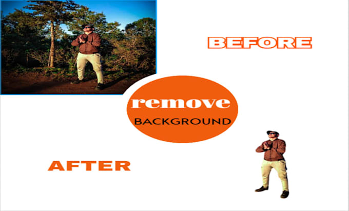 Remove background images as quickly as possible by Houcinenero | Fiverr