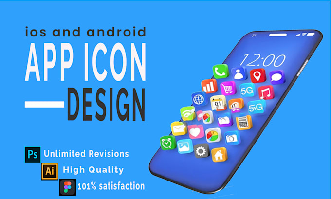 Design awesome app icon or custom app logo by Imrandesign91 | Fiverr