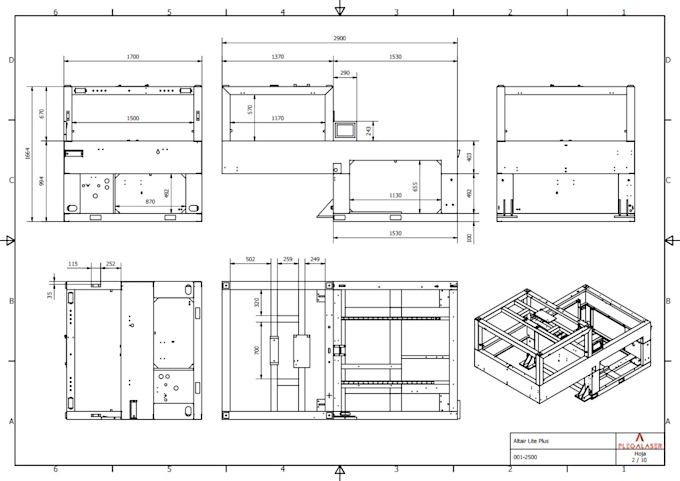 Do technical drawings for you by Thekudeiro | Fiverr