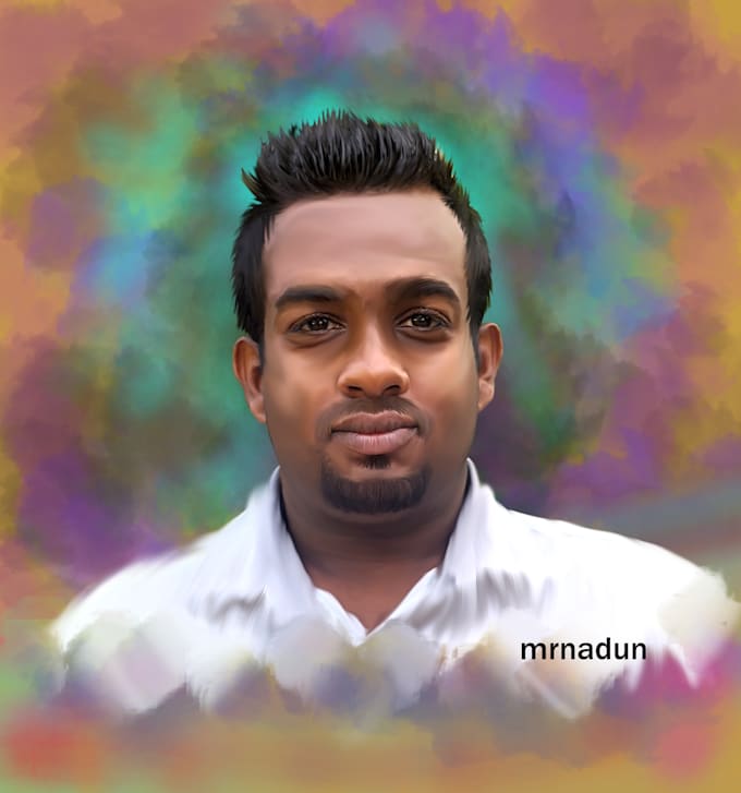 Draw digital oil painting from your photo by Mrnadun | Fiverr