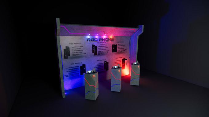 Design and render booth, exhibition, and stage by enscape by ...