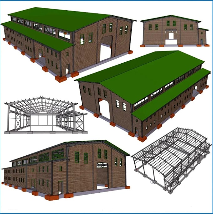 Design any complex concrete and steel structure perfectly by Engnmaryam ...