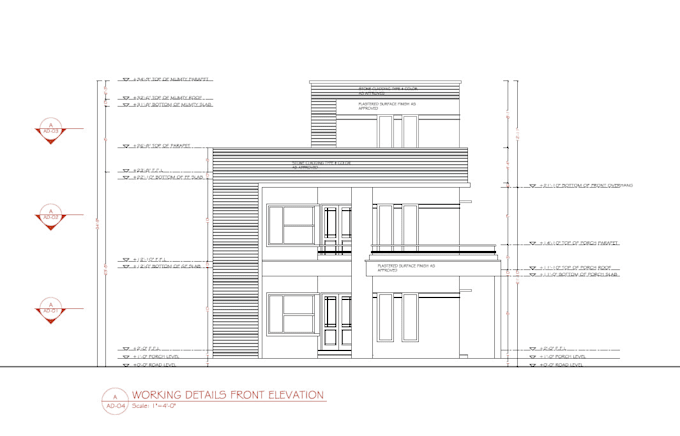 Draft architectural drawings and plans in revit or autocad by ...