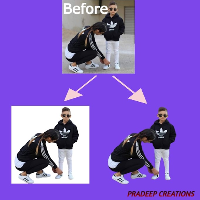 Background remove and add colors in yours image by Pradeep_ru123 | Fiverr