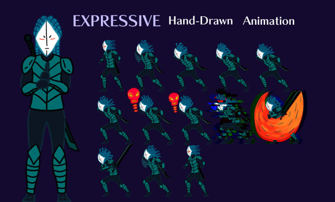 Draw wonderful hand drawn game art for you by Duruvictory | Fiverr