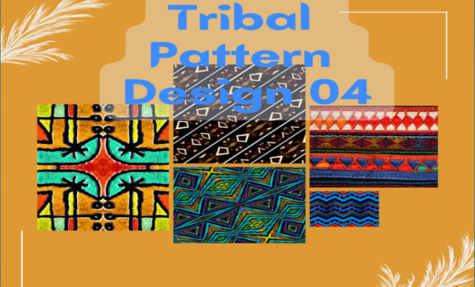 Create 4k quality tribal pattern design by Omkeshvaryadav | Fiverr