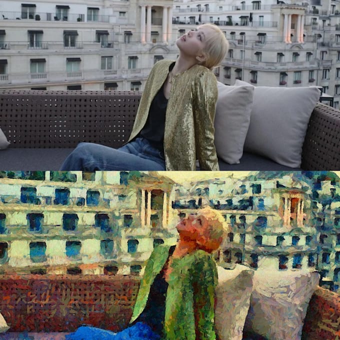 Make digital oil paintings from your photo with modern van gogh style ...