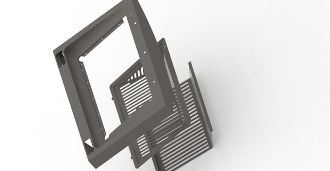 Sheet metal parts modelling, 2d drawings, 3d product design by ...