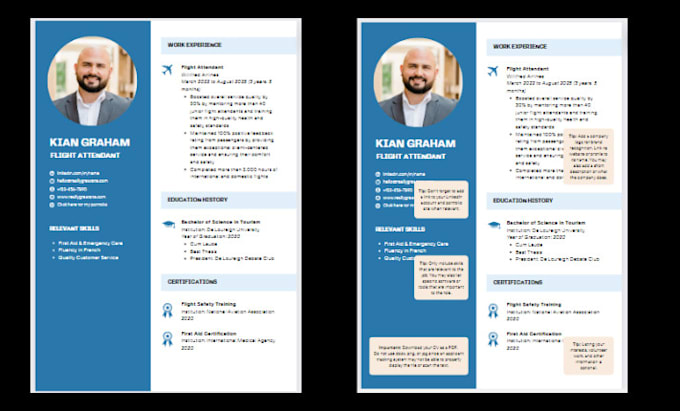 Create simple cvs for you by Alokalakshan | Fiverr