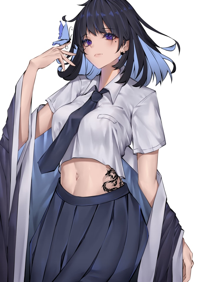 Draw Nsfw Or Swf Anime Or Manga Illustration By Raventirr Fiverr
