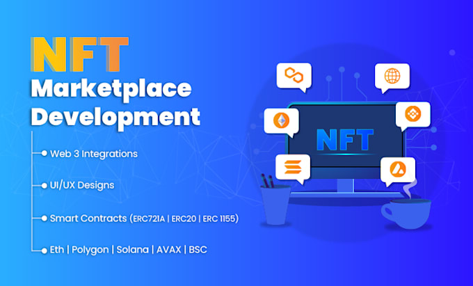 Build nft marketplace, minting website, smart contract, and dapp by Businessdeve431 | Fiverr