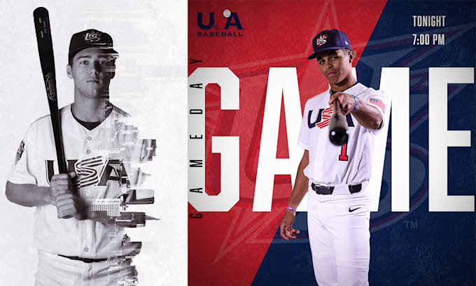 Create sports graphics for social media by Camrynfindley | Fiverr