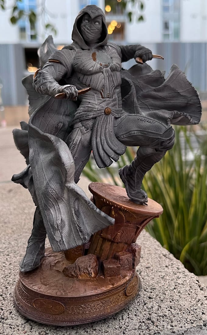 3d print and paint your your files with sla resin by Otterfish | Fiverr