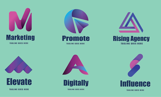 Design distinctive modern trendy minimalist logo design and brand ...