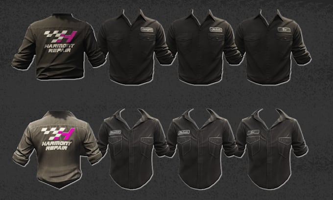 Create custom textures for your fivem clothing by Daxtermate | Fiverr