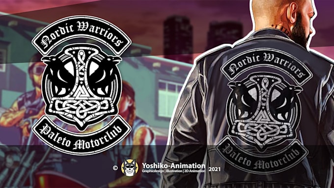 Do roleplay custom gif logo for fivem discord server twitch fivem ...