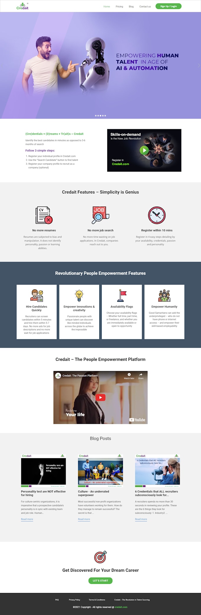 Make a modern, clean and intuitive ui ux website design by Ramk64 | Fiverr