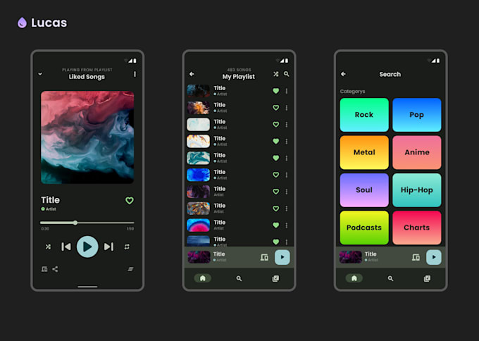 Design a creative android 12 application by Lucasschmidtui | Fiverr
