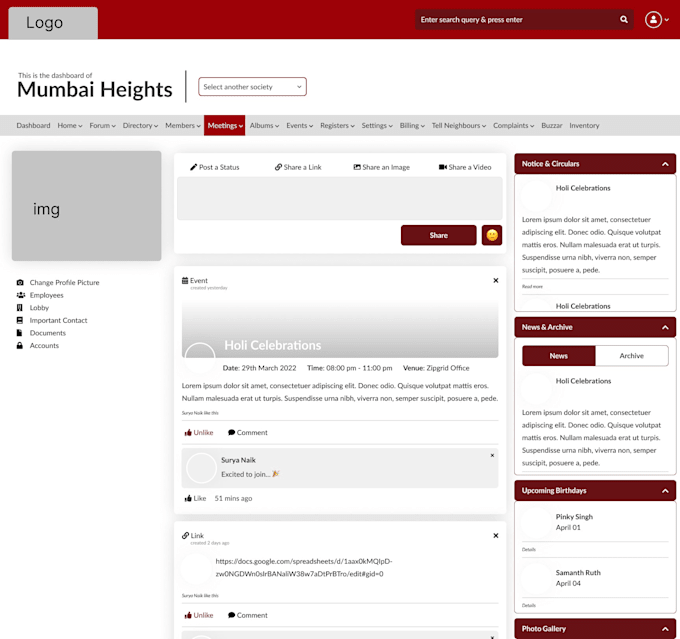 Make a modern, clean and intuitive ui ux web app design by ...