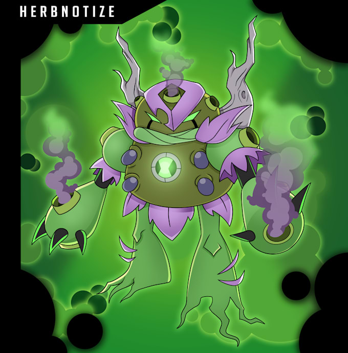 Draw your own custom ben 10 alien by J1mjam | Fiverr