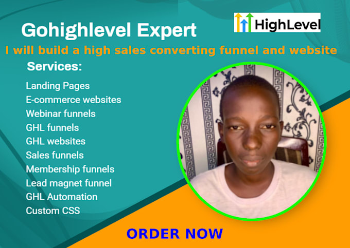 Build you a high converting sales funnel on gohighlevel by The_tech ...