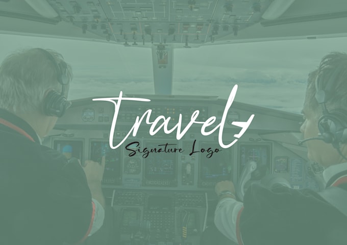 Do unique handwritten and luxury travel signature logo by Jotyakter103 ...