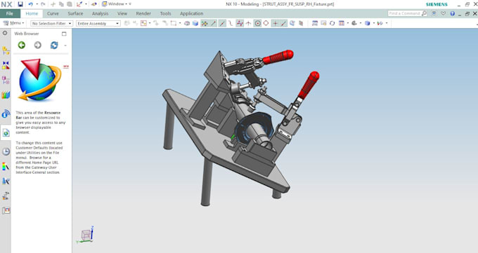 Do partmodel,fixture design,process plan using nx software by Rk_cadcam_er | Fiverr
