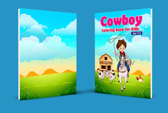 Create kindle coloring book cover and paperback design by Akand_design ...