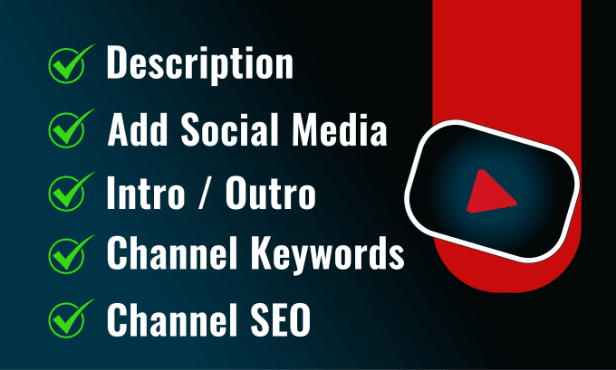 Create, setup, optimize and manage youtube channel for you by Md ... Create, setup, optimize and manage youtube channel for you by Md ...