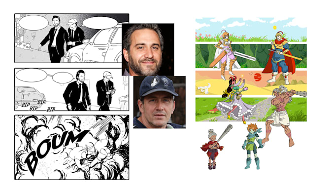 Make your manga, scenarios, storybaord inking and screentone by ...