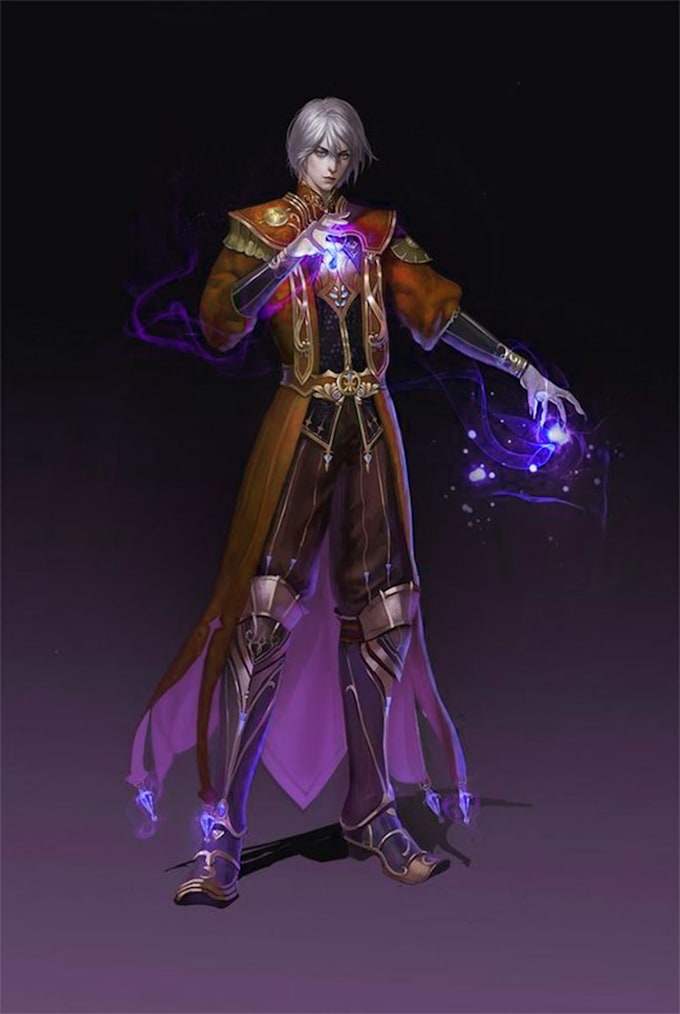 Draw your dnd character and party art by Tonmoyrat | Fiverr