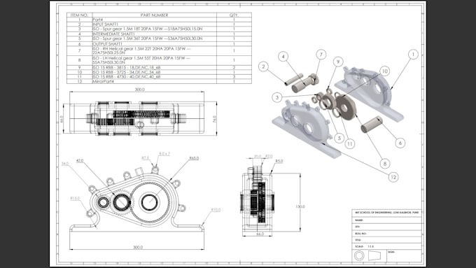 Design 3d cad models using fusion360, creo, solidworks by ...