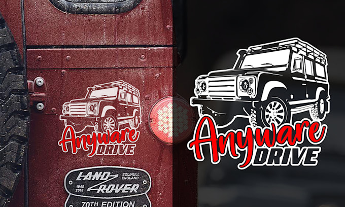 Design car van truck bike vehicle vinyl decal sticker as emblem badge ...