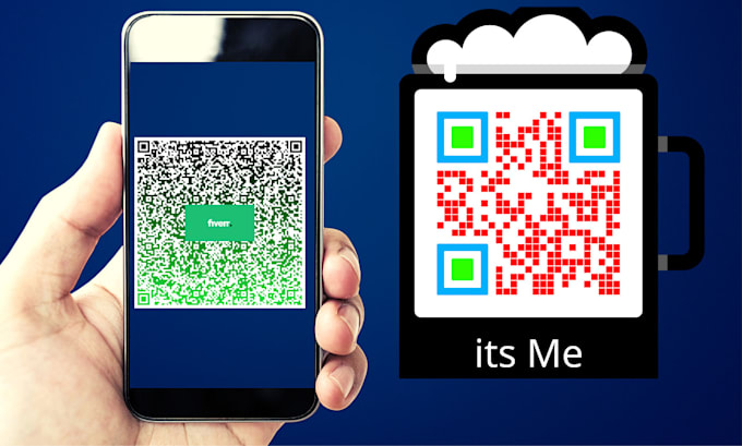 Create 10 unique, custom qr codes, and qr code design by Muhammad ...