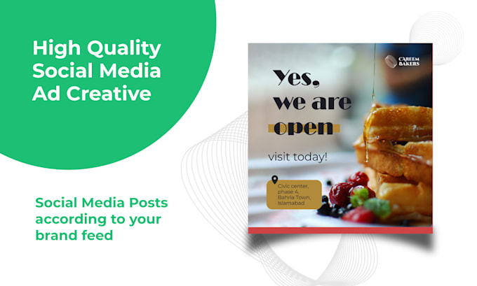 Design creative facebook instagram youtube ads thumbnails by Omeria ...