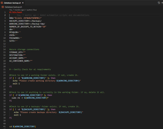 Automate Your Database Backup Process Using Bash Scripts By Tony Muema Fiverr