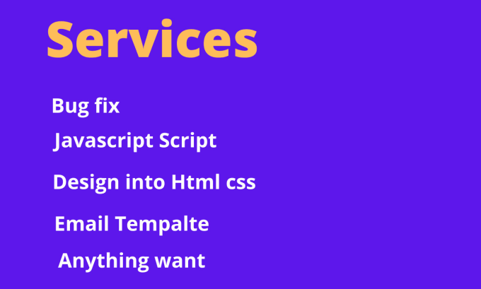 Anything Related To Html Css And Javascript Bootstrap Tailwind Css By Sandeep8126 Fiverr