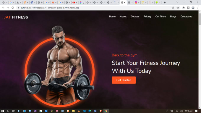 Use Html Css Reactjs To Create High Quality Website Design By Joejat Fiverr