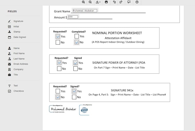 Create docusign forms for your business and agreement forms by ...