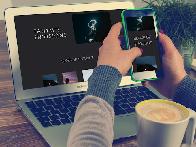 Design a responsive html landing page by Tanymbarakah | Fiverr