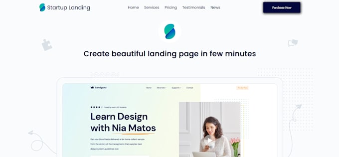 Make you a fully functioning and visually stunning website by Atmdboss ...