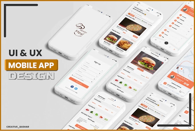Create ui ux for mobile app using adobe xd with prototyping by ...