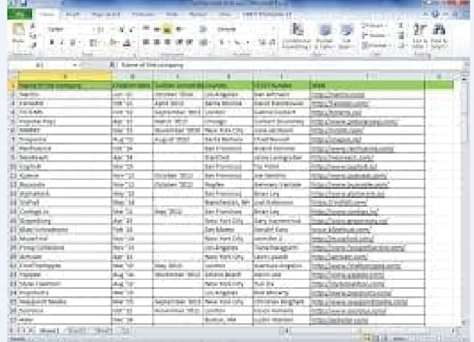 Data entry copy paste web research lead generation excel by ...