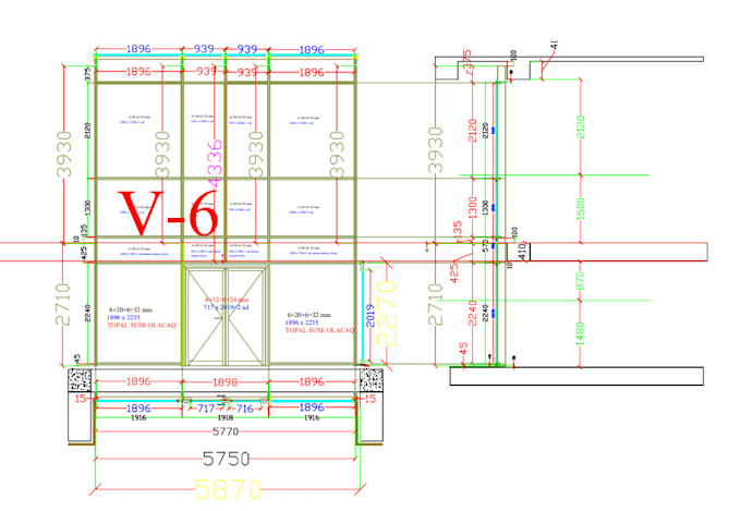Draw a 2d floor plan in autocad from pdf or hand sket by Abbasibrahimli | Fiverr