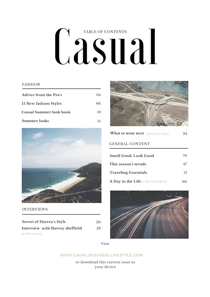 Create a professional magazine for your company by T3tt3t | Fiverr