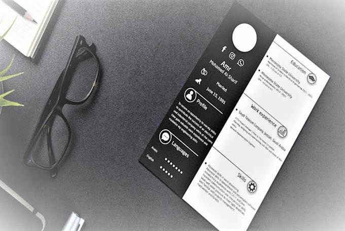 Writing and designing a professional cv in two languages by ...