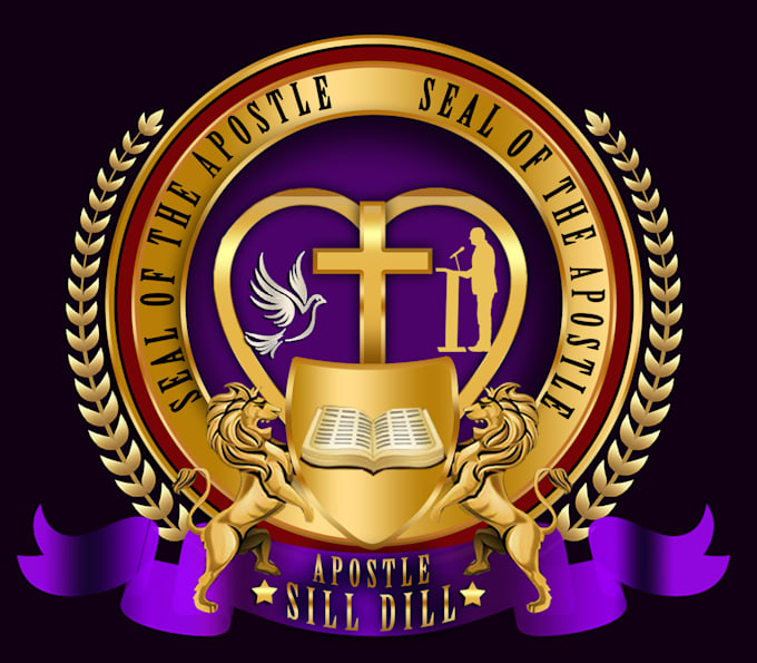 Create unique church seal, apostle seal or bishop seal logo by Jubi ...